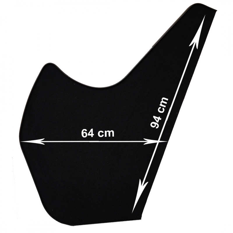 Tablette Camion Centrale Moquette DAF XF 2022, DAF XG, DAF XG+ ...