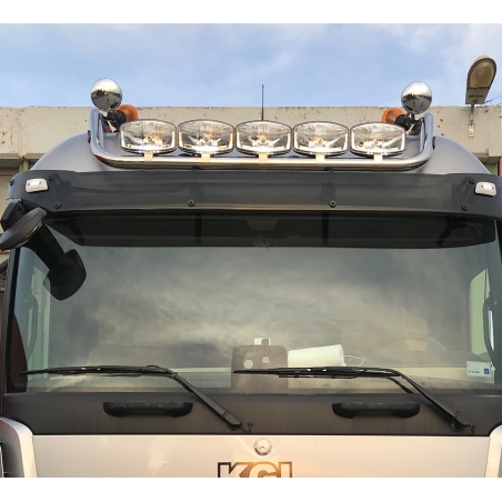 Rampe de Toit Inox Mercedes MP4 MP5 – Equipement Poids Lourd